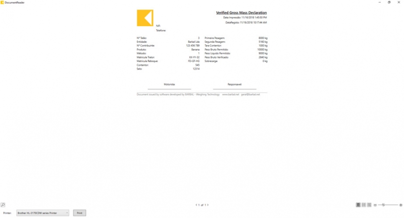 BARBAL - Weighing Technology